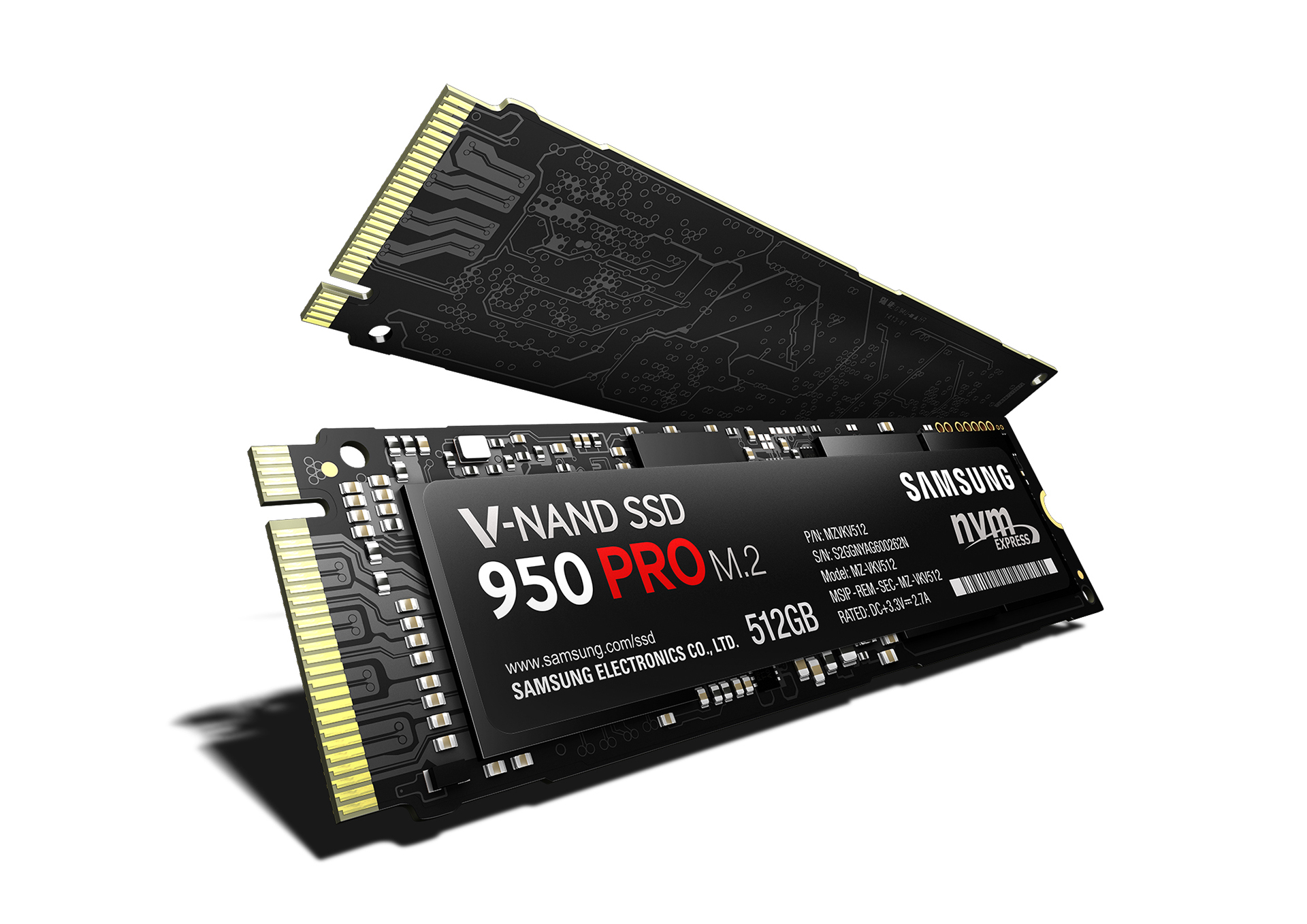 讀取速度達 2500MB/s，Samsung SSD 950 PRO 發表 - BenchLife.info