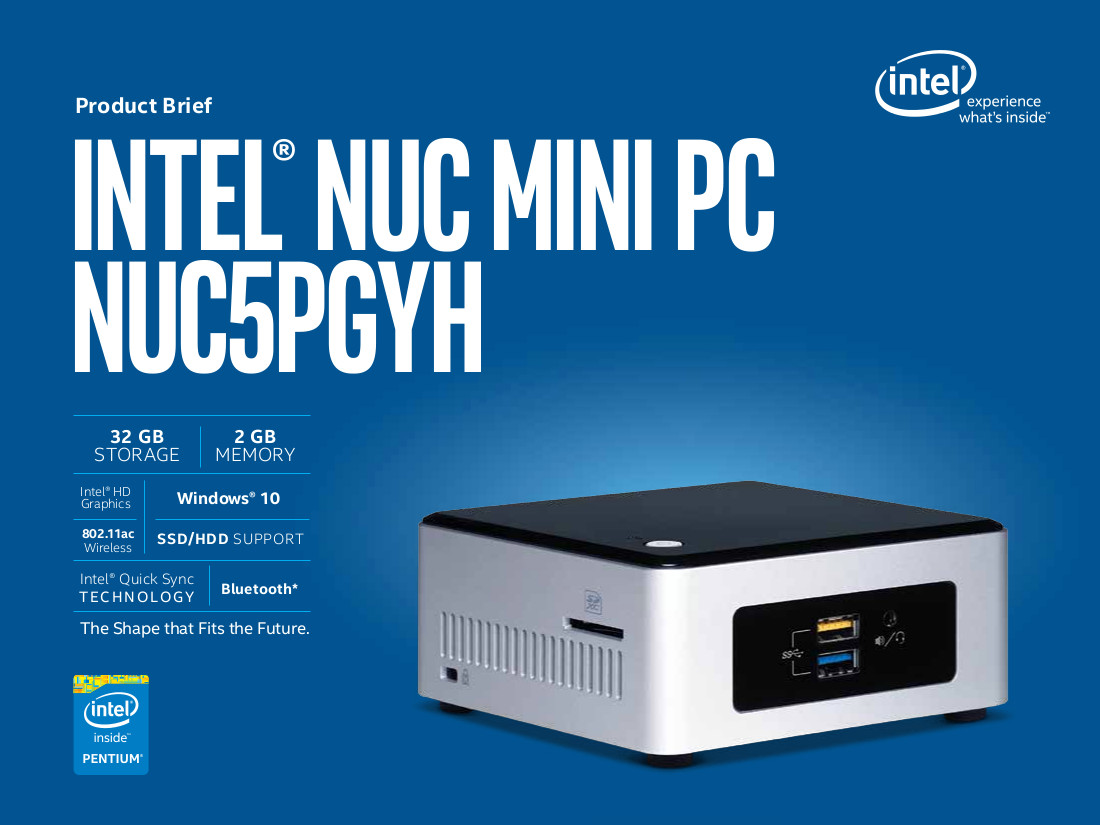 Pentium N3700 處理器，Intel N.U.C 開始導入 Braswell SoC - BenchLife.info