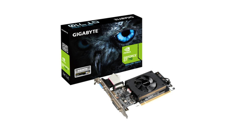 Gigabyte 推出 GeForce GT 710 顯示卡 - BenchLife.info