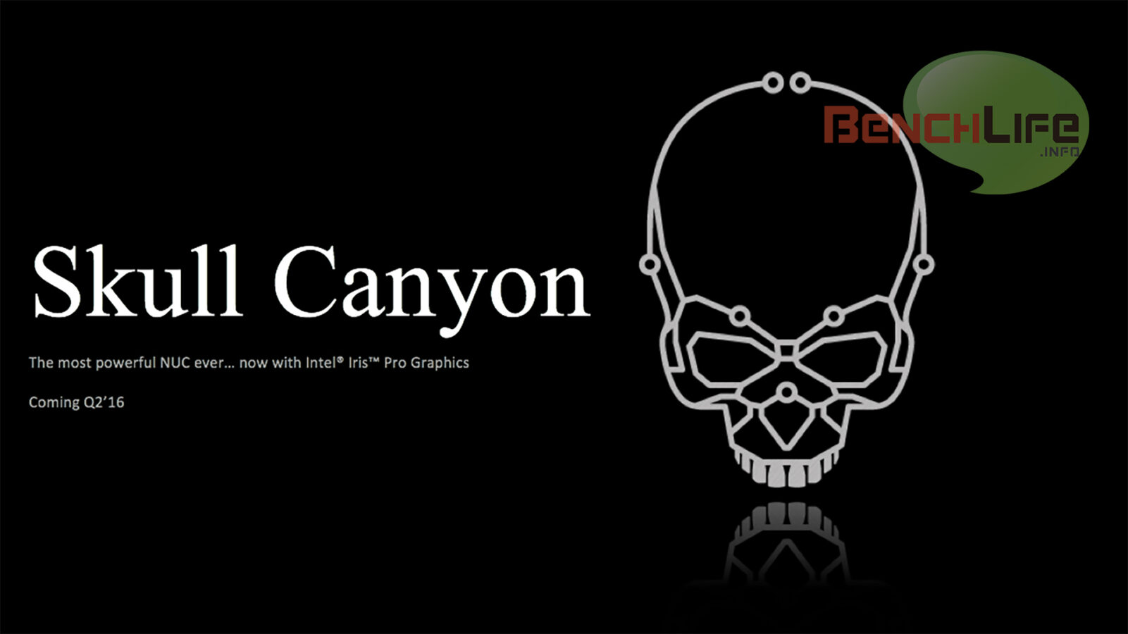 最晚 Q2 出貨，Skull Canyon 搭配 Skylake-H 處理器 - BenchLife.info