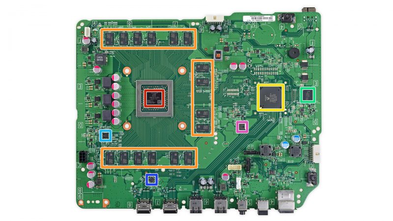 帶有變壓器更輕薄，Xbox One S 完成拆解 - BenchLife.info