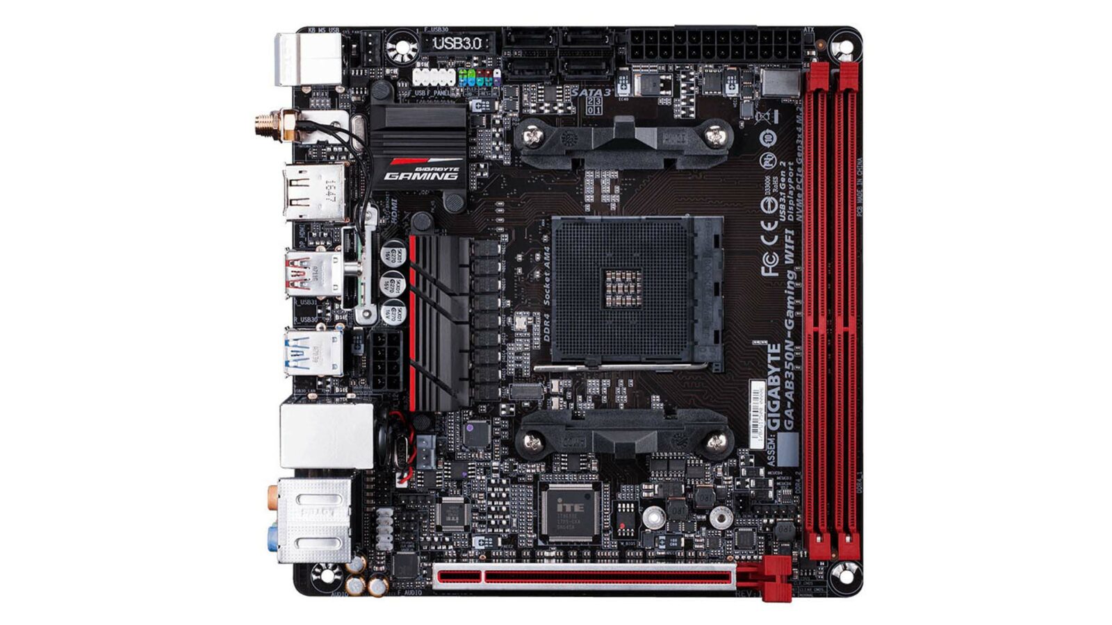 Gigabyte AB350N-Gaming WiFi，AMD B350 晶片組的 ITX 主機板 - BenchLife.info