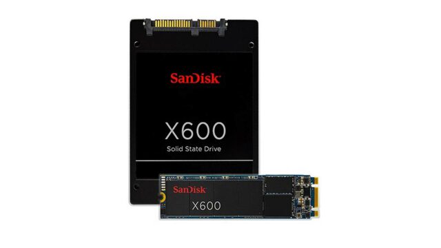 提供 2.5 吋與 M.2 介面，SanDisk 推出 X600 系列 SSD - BenchLife.info