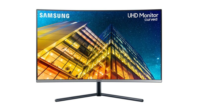 Samsung U32J590 4K 螢幕和 U32R590C 4K 曲面螢幕上市 - BenchLife.info