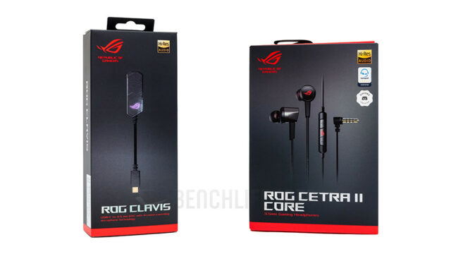 ASUS ROG Clavis 外接式 USB DAC，搭配 ROG Cetra II Core 入耳式耳機動手玩 - BenchLife.info