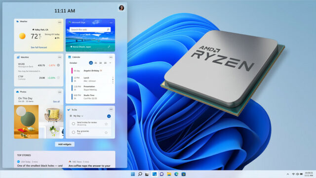 AMD Ryzen 搭配 Windows 11 性能降低問題，修補更新將於 19 號陸續釋出 - BenchLife.info