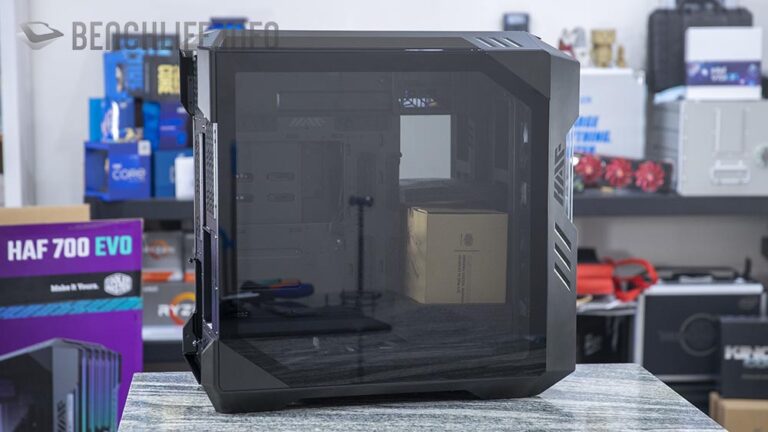 擁有 IRIS 顯示助理 LCD 面板，Cooler Master HAF 700 EVO 機殼實裝 - BenchLife.info
