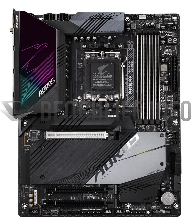 B650E AORUS MASTER 在內，GIGABYTE 多張 AMD B650 系列晶片主機板曝光 - BenchLife.info