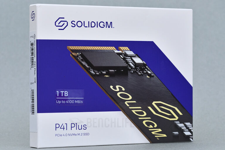 PCIe 4.0 NVMe 入門生力軍，Solidigm P41 Plus 固態硬碟實測 - BenchLife.info