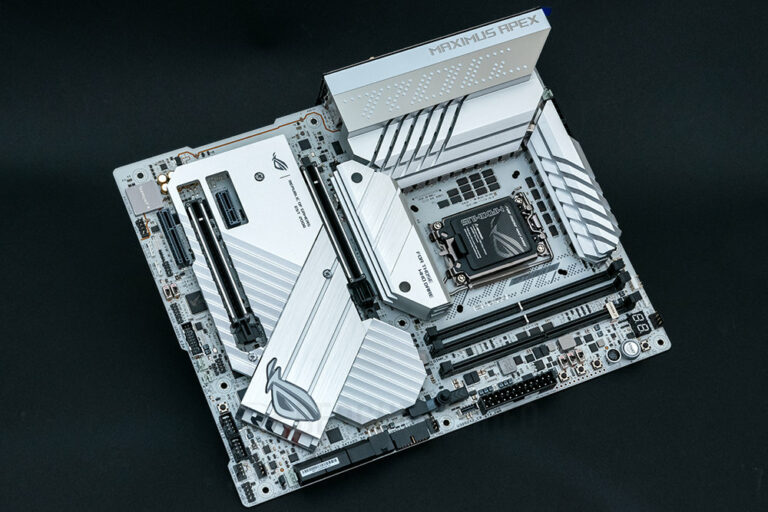 銀白色系高階超頻板，ASUS ROG Maximus Z790 Apex 開箱動手玩 - BenchLife.info