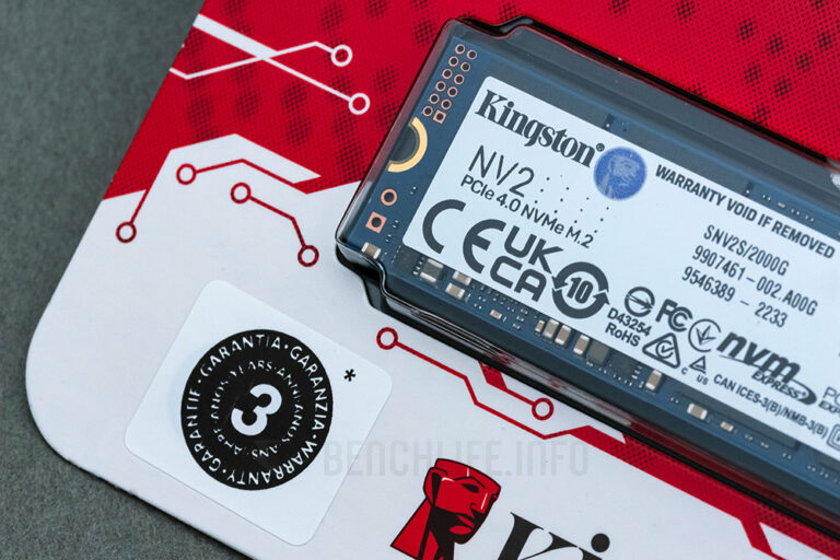 組裝入門機的經濟實惠選項，Kingston NV2 PCIe 4.0 NVMe SSD 實測 - BenchLife.info