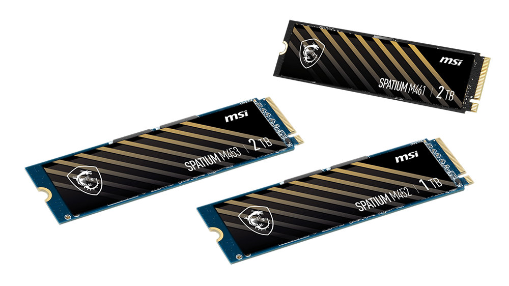 擴大 PCIe 4.0 NVMe 產品選擇性，MSI 推出 Spatium M461、M452、M453 固態硬碟 - BenchLife.info
