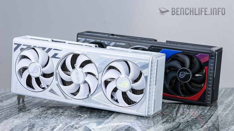 This color is some charm, ROG Strix GeForce RTX 4080 white version out ...