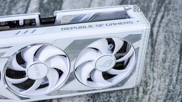 這顏色就是有些魅力在，ROG Strix GeForce RTX 4080 白色版開箱 - BenchLife.info