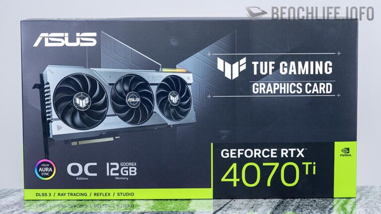 3 風扇與 3.25 slot 散熱設計，ASUS TUF Gaming GeForce RTX 4070 Ti 實測 - BenchLife ...