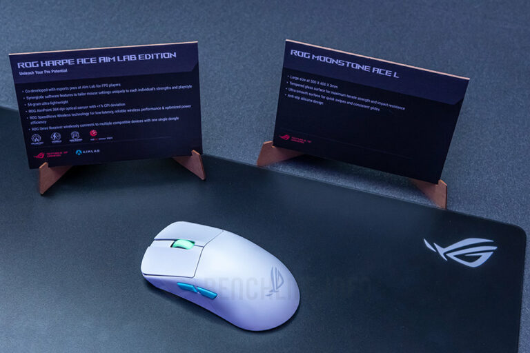 ROG NX Snow 鍵軸搭 ROG Omni 接收器，ASUS 展出 ROG Strix Scope II 96 Wireless 等鍵鼠 ...