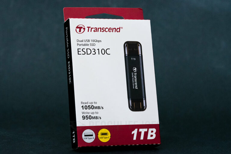 像隨身碟那樣小巧的外接固態硬碟，Transcend ESD310C 實測 - BenchLife.info