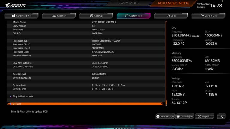 UC BIOS 3 - BenchLife.info