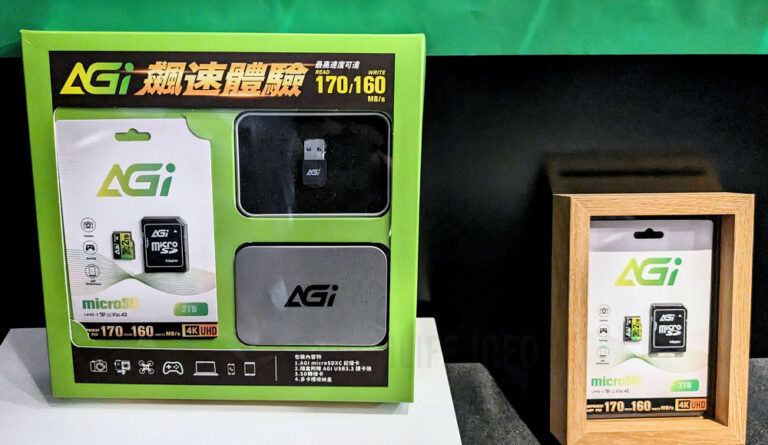 AGI 搶先業界推出全球首款 2TB microSD 記憶卡 - BenchLife.info