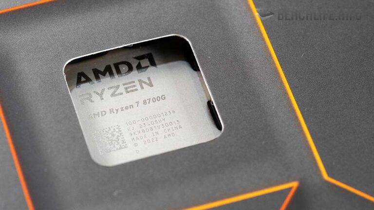 第一款整合 AI NPU 的桌上型產品，AMD Ryzen 7 8700G 與 Ryzen 5 8600G 處理器實測 - BenchLife.info