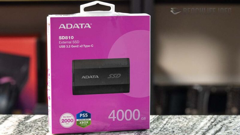 黑與銀灰色和 4 種容量，Adata SD810 外接 SSD 動手玩 - BenchLife.info