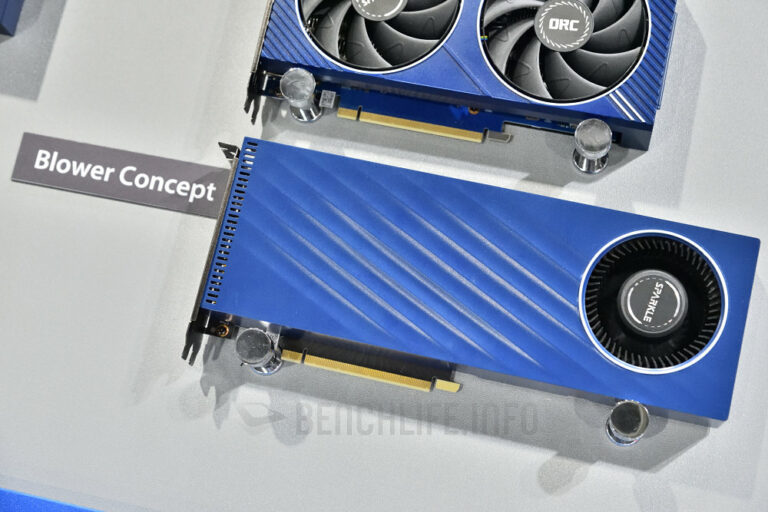 COMPUTEX 2024：Sparkle 使用 Intel Arc 打造 BTF 設計與水冷顯示卡 - BenchLife.info