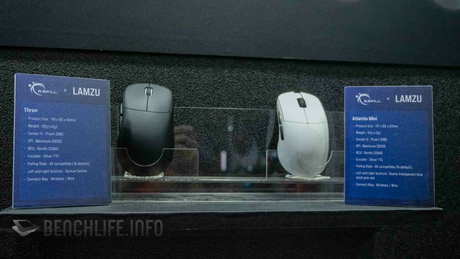 COMPUTEX 2024 : G.Skill 與兩間廠牌合作帶來極致鼠鍵產品 - BenchLife.info