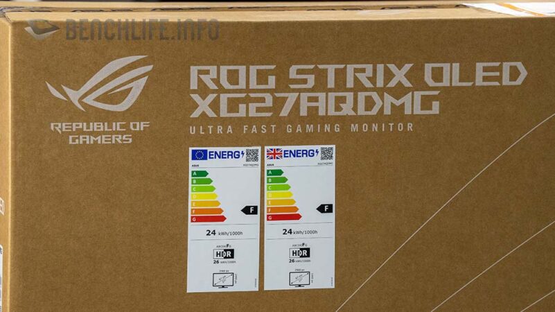 WOLED 面板、1440p 解析度與 240Hz 更新頻率，26.5 吋 ROG Strix OLED XG27AQDMG 電競螢幕動手玩 ...