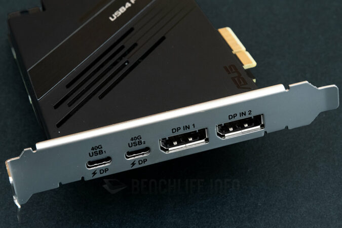舊主機板簡單擴充也能體驗 USB4，ASUS USB4 PCIe Gen4 Card 開箱 - BenchLife.info