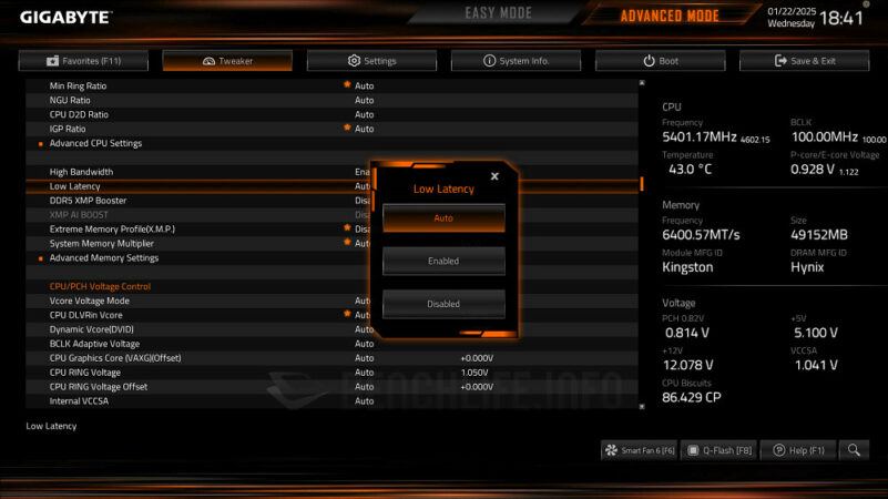 GIGABYTE Z890 AI TOP - UEFI BIOS (3) - BenchLife.info