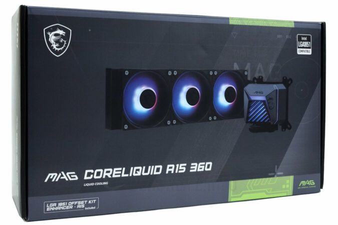 DIY 友善設計還提供偏移扣具，MSI MAG CoreLiquid A15 360 開箱動手玩 - BenchLife.info