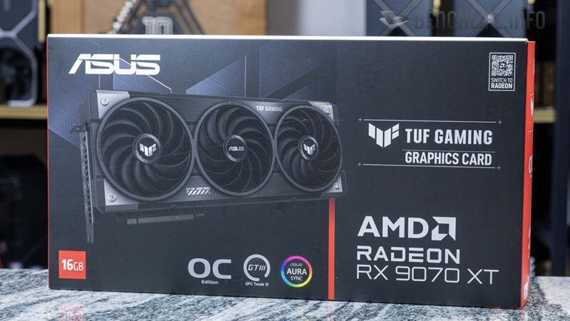 以 1440p 顯示卡售價感受 4K 解析度遊戲，ASUS TUF Gaming Radeon RX 9070 XT 16GB 實測 ...