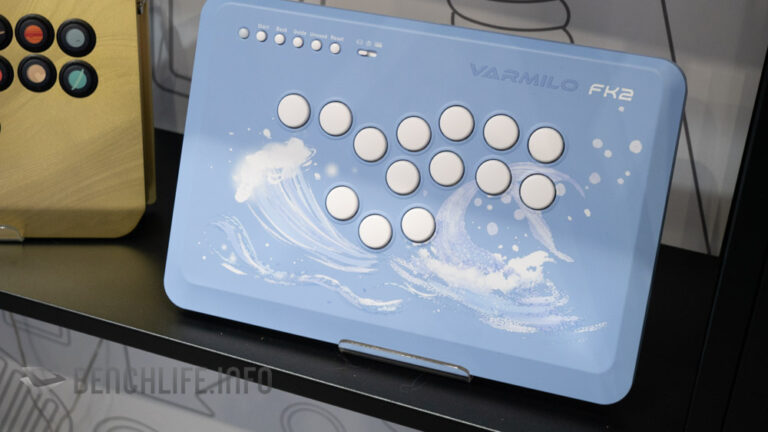 用不知火舞迎接你，Varmilo 展出 Kassai 格鬥遊戲控制器！ - BenchLife.info