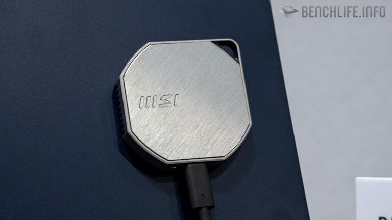 規格升級至 USB4，MSI Datamag 40Gbps 在 Computex 2025 亮相 - BenchLife.info