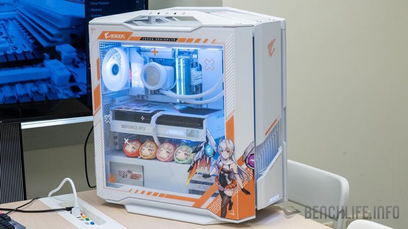 萌以外更具效能，GIGABYTE B850 AORUS ELITE-P ICE 主機板為核心進行打造的雕妹主機 - BenchLife.info
