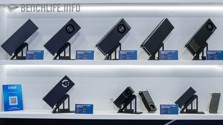 產品佈局相當完整，Sparkle Intel Arc Pro B 系列顯示卡在 Computex 2026 亮相 - BenchLife.info