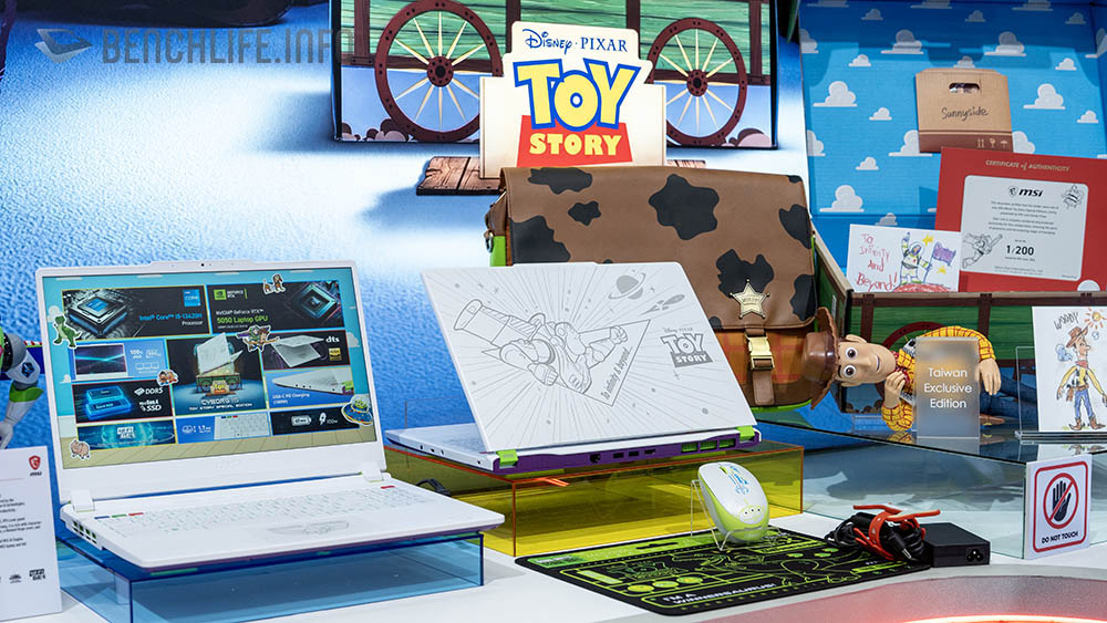 MSI Cyborg 15 Toy Story Edition 筆電在 Computex 2026 展出 - BenchLife.info
